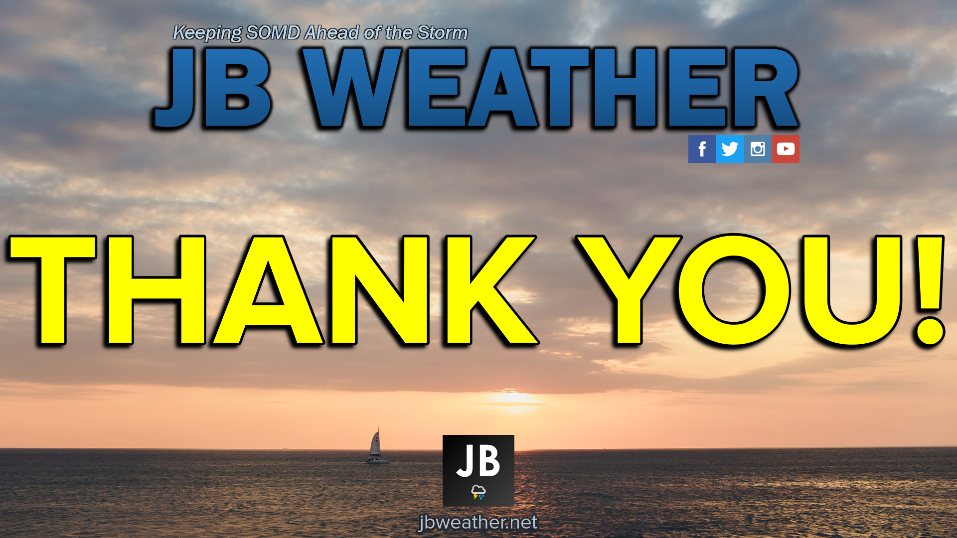 Thank You. - JB Weather